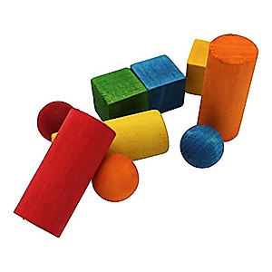 Sweet Feet and Beak Large or Small Treasure Chest - Perfect Bird Cage Toy Colorful, Safe, Easy to Install - Washable, Refillable, Non-Toxic, Foraging Box - Cage Accessories