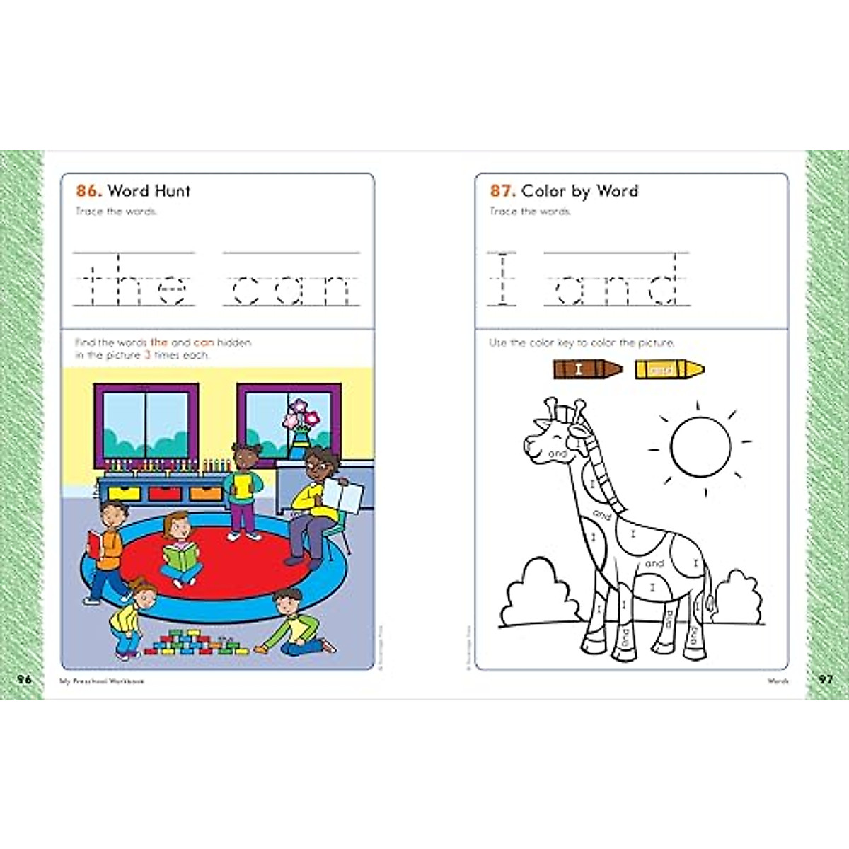 My Preschool Workbook: 101 Games & Activities that Prepare Your Child for School (My Workbook)