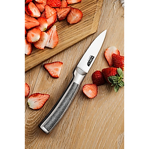 Karcu Kitchen Knife Set, German Steel Sharpener High Carbon Stainless Steel Knife Block Set