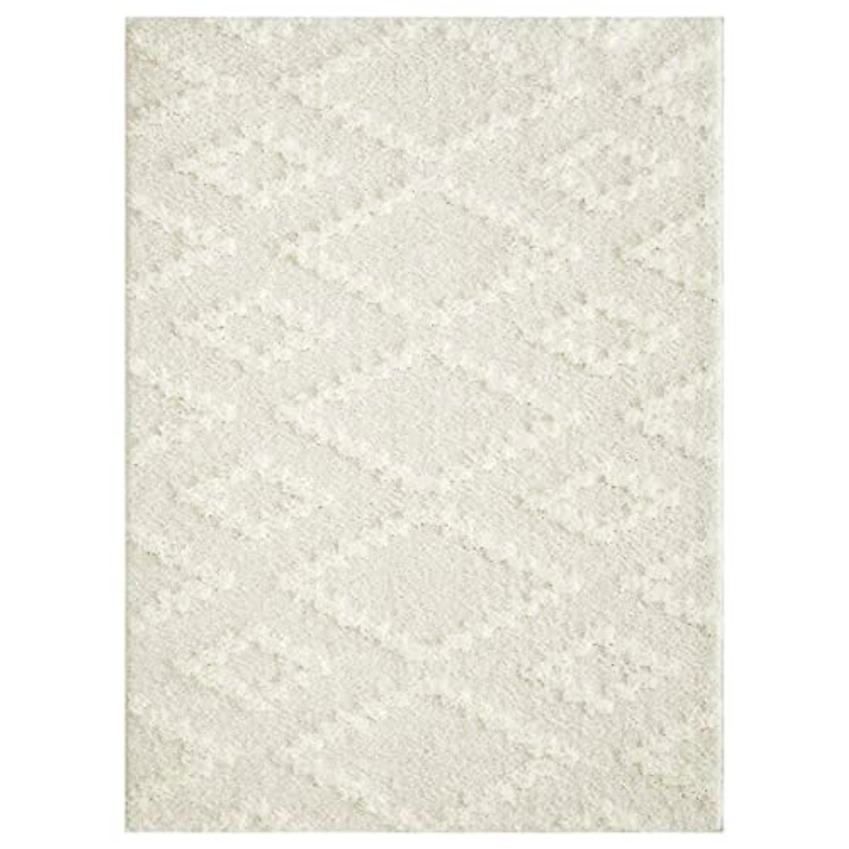 LOOMAKNOTI Vemoa Aslayn 5' x 7' Gray Geometric Indoor Area Rug