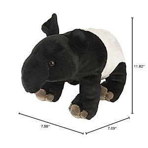 Wild Republic Tapir Plush, Stuffed Animal, Plush Toy, Gifts for Kids, Cuddlekins 12 Inches