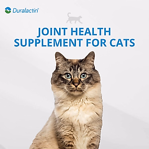 PRN Pharmacal Duralactin Feline Fatty Acid Soft Chews - Joint Health Supplement for Cats & Kittens to Help Manage Soreness - Omega-3 Fatty Acid Supplement - Chicken Liver Flavor - 60 Chews