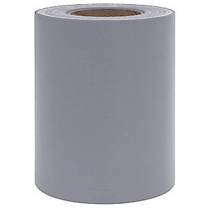 Garden Privacy Screen,Garden Fence Border,Portable Fence,Privacy Fence,Fencing for Yard,Private Fence,Garden Fence for Dogs,for Patio,Backyard,Outdoor Pool,Porch,PVC 114.8'x0.6' Matte Light Gray