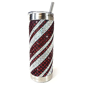 Jacqueline Kent - Royal Ice Tumbler - Candy Cane