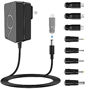5V 3A DC Power Supply, 5 Volts 2A 1.5A 1A AC Power Adapter Charger, fit for 5Vdc Graco Baby Swing, Hello Baby Monitor, Sony Bluetooth Speaker Power Cord.