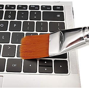 Guitar Cleaner Brush Guitar String Cleaner Keyboard Brush Instrument Cleaning Tool (Rosewood)