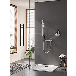 Grohe 27521000 New Tempesta Cosmopolitan 24 In. Shower-Bar, Starlight Chrome