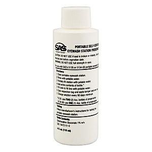 SAS Safety 5136-01 4 oz. Preservative for Eyewash Station