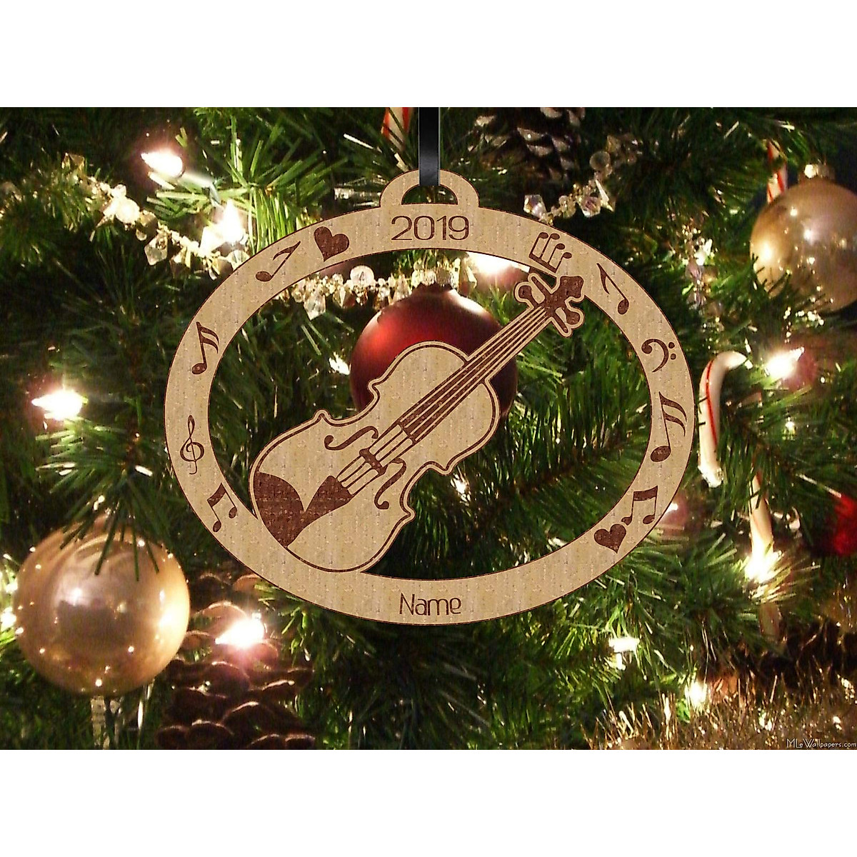 Viola, Viola Ornament, Personalized Viola Gift, Viola Christmas Gift