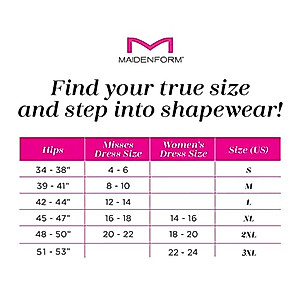 Maidenform womens Waist Nipper Ultra Firm Control Trainer Shapewear, Body Beige, Small US