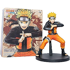 Banpresto Naruto Shippuden Vibration Stars Uzumaki Naruto II Figure, Multiple Colors