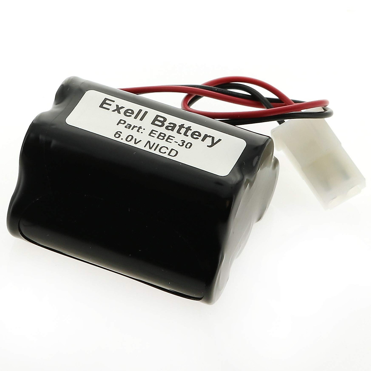 (3-Pack) Emergency/Exit Lighting Battery Fits and Replaces NIC0099, Lithonia ENB06006, Prescolite E1875-01-00E82082100ENB06006, Sanyo 100502SE, Schlumberger TU89UNIGUNVISUAL Reader