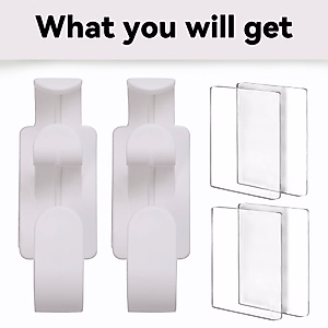 coceyese 2Pcs CPAP Mask Hose Holder Hanger with Anti Unhook Feature, CPAP Hose Hanger Tubing Organizer&CPAP Headband Hook Combined for Keeping Tube from Leakage and Intertwine