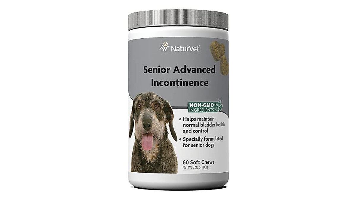 NaturVet Senior Dog Supplement for Bladder Control