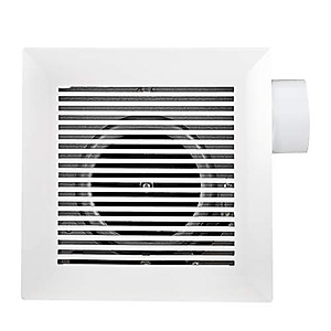 Amazon Basics AB-BV101 an Housing x1 B Grille C Wood (M4x30mm) D Machine Screw (M4x12mm) E Suspension Air Ventilation Fan, 70 CFM / 2.0 Sones, White