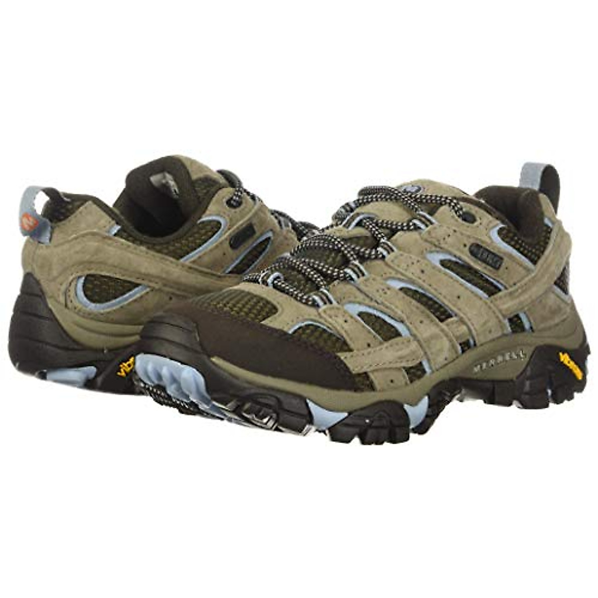 Merrell Women's Moab 2 Waterproof Hiking Shoe, Brindle, 10 M US