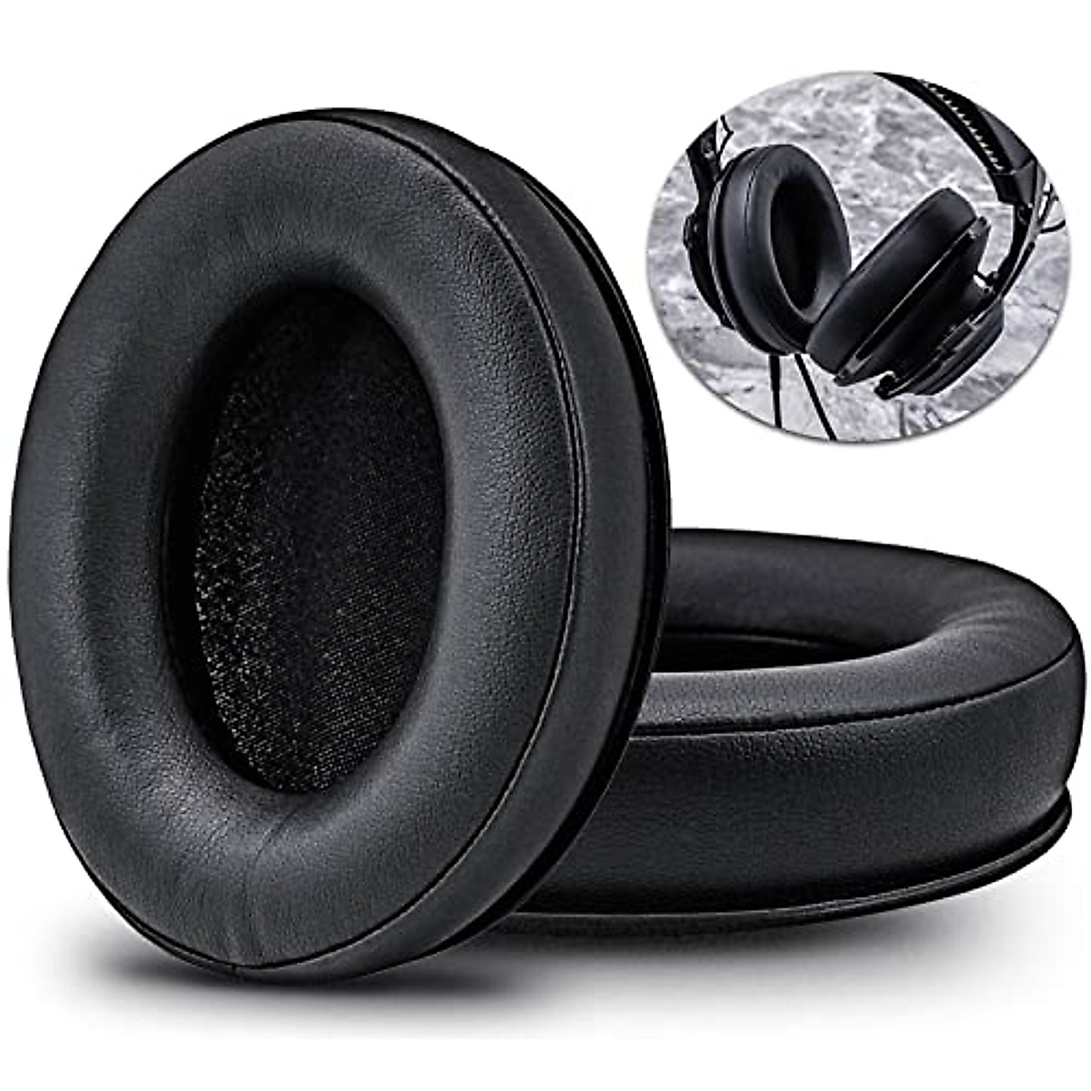 Cloud Revolver Upgrade Ear Pads for Cloud Revolver / Revolver S Headset I Thicker Enhanced Memory Foam - More Comfort by DIMOST
