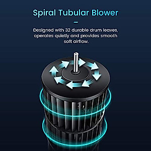 Tower Fan, 42 Inch Portable Oscillating Quiet Cooling Fan with Remote Controlled, 3 Modes and Speed Settings, Built-in Timer LED Display Stand Up Floor Fans Safe for Bedroom, Home Office Use, Black
