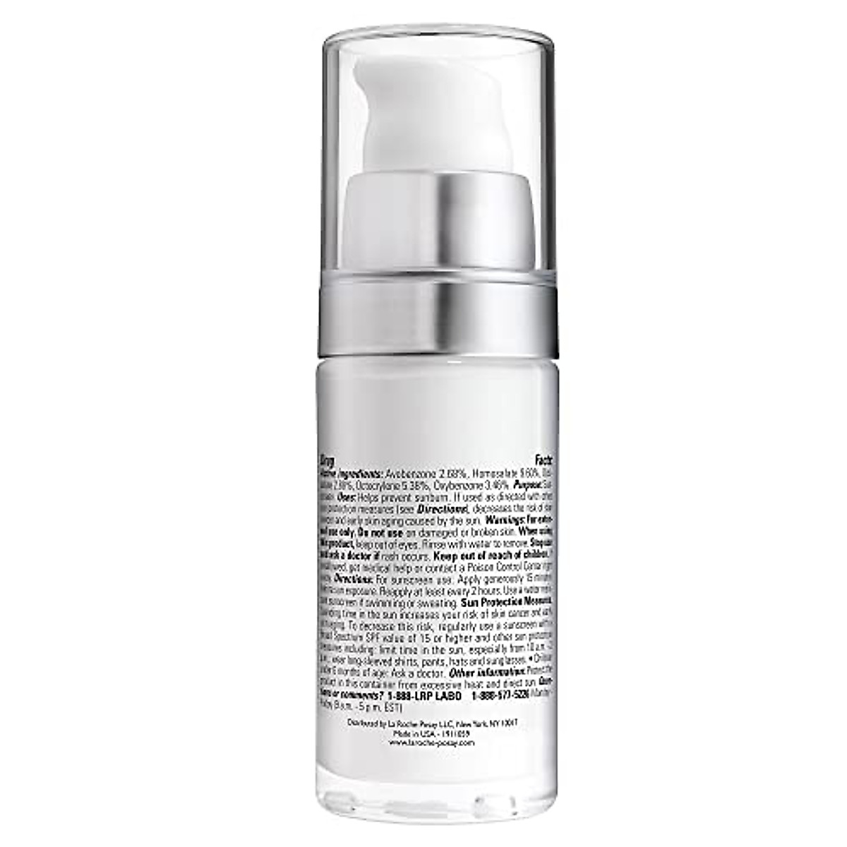 La Roche-Posay Anthelios AOX Daily Antioxidant Serum with SPF, Face Moisturizer with Sunscreen and Vitamin C & E, Oil Free Face Sunscreen for Sensitive Skin, Moisturizing Sun Protection