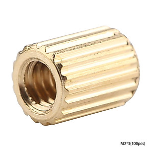 Standoff, 100 Pcs/Set Camera Standoff, Brass Standoff, Professional Practical Easy Installation M2 Standoff, for Micro-Motor Photographic Equipment(M2*3 (100pcs))