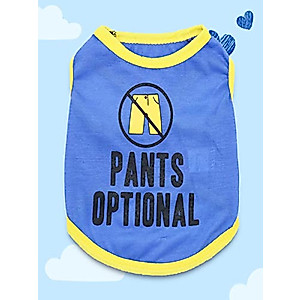 6 Pack Boy Dog Clothes for Boys Small Dog Shirts Puppy T Shirt for Small Dogs Boy Clothes Dogs T-Shirt Chihuahua Yorkie Clothes