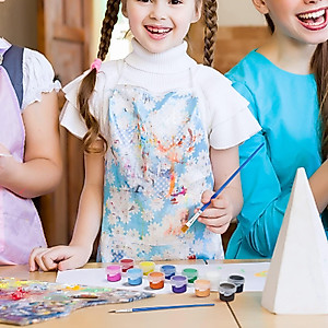 WYOMER 12 Sets(168 PCS) Acrylic Paint Set, 12 Colors Water Paint with Brushes, Washable Paint Sets for Home, Classroom and Birthday or Art Party(24 Brushes)