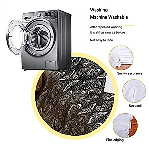 Halloween Gothic Blanket Decoration Fleece Lightweight Throws Gift for Birthday Christmas Soft Flannel Blankets for All Season Bed Home Bedroom Living Room Sofa 50 * 60 Inches