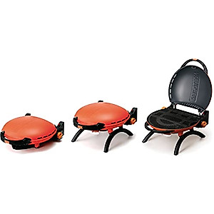 Napoleon TravelQ TQ2225PO Portable Gas Grill, 225 sq. in, Orange
