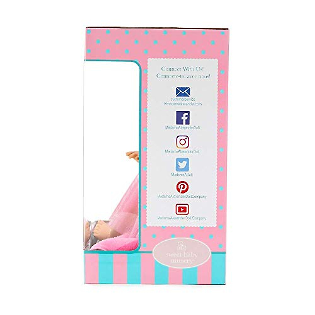 Madame Alexander 12 Sweet Baby Nursery Little Love Princess (Includes Blanket and Bottle)