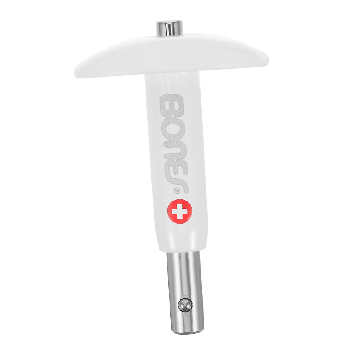 TIDTALEO Skateboard Remover Metal Bearing Pullers Hub Puller Skateboard Bearings Remover Tool Roller Skate Bearing Tools Roller Skating Accessories Wheel Driver White Stainless Steel