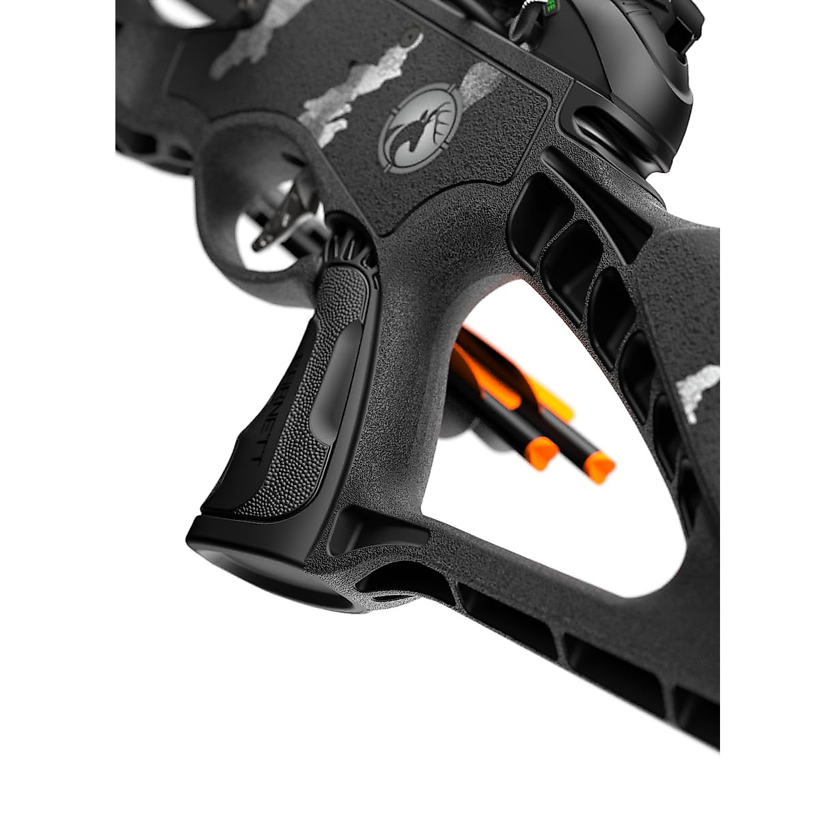 BARNETT Blackcat Recurve Crossbow Hunting Package, with Red Dot Sight, 2 Arrows, Lightweight Quiver, Shoots 260 Feet Per Second, Black Strike