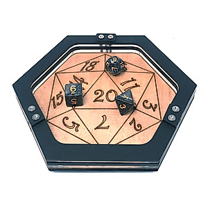 C4Labs Mini Personal Size Gaming D20 Dice Tray