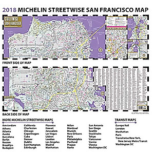 Streetwise San Francisco Map - Laminated City Center Street Map of San Francisco, California (Michelin Streetwise Maps)