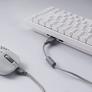 RK ROYAL KLUDGE RK84 Wired RGB 75% Hot Swappable Mechanical Keyboard, 84 Keys Tenkeyless TKL Gaming Keyboard w/Programmable Software and High-Capacity Battery, RK Blue Switch