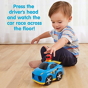 Kidoozie Press 'N Zoom Race Car