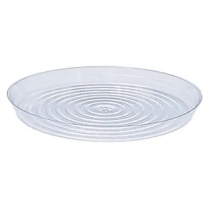 CWP CW-1700N Vinyl Plant Saucer, 17-Inch Diameter, Clear