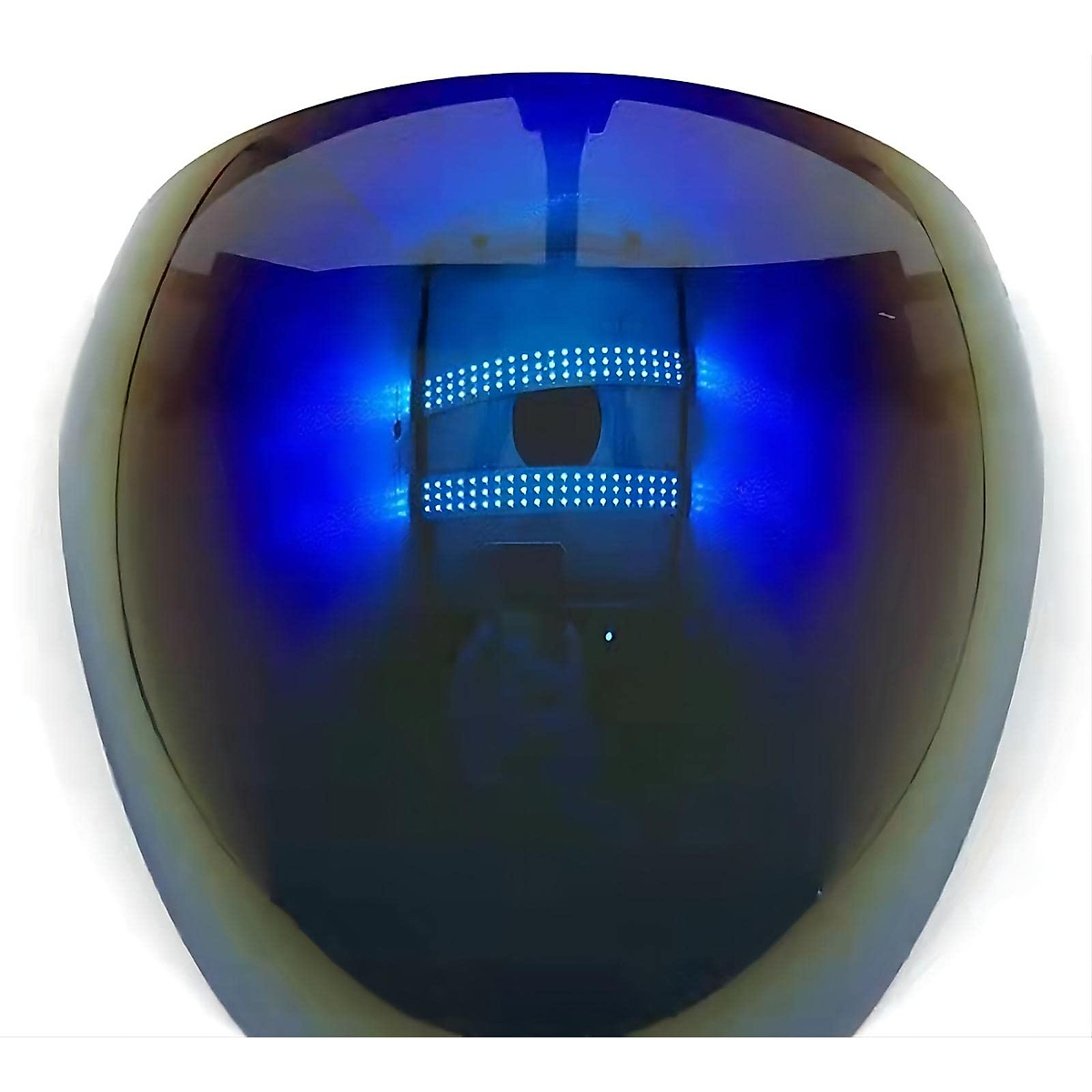 CHENSHU Oversized Full Face Sunglasses - Fashionable Sun Protection Polarized Face Shield,Beach, Outdoor Activities (BLUE), 168