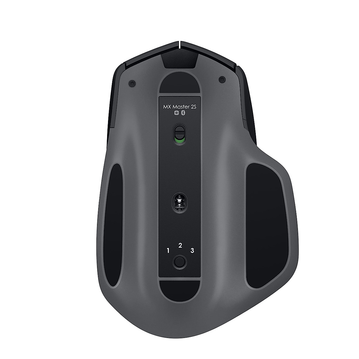 Logitech MX Master 2S Wireless Mouse – Use on Any Surface, Hyper-Fast Scrolling, Ergonomic Shape, Rechargeable, Control Upto 3 Apple Mac and Windows Computers, Graphite (Discontinued by Manufacturer)
