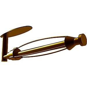 Paper Towel Holder Under Cabinet Wall Mount Paper Towel Holder with Damping Effect, Stainless Steel Under Counter Self-Adhesive Or Drilled Paper Towel Holder for Kitchen Bathroom