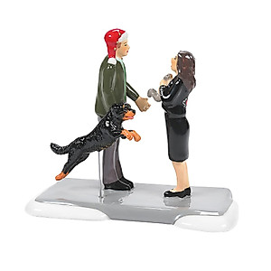 Department 56 Snow Village National Lampoon's Christmas Vacation Accessories Clark Margot and Snots Gone Figurine, 3.23 Inch, Multicolor