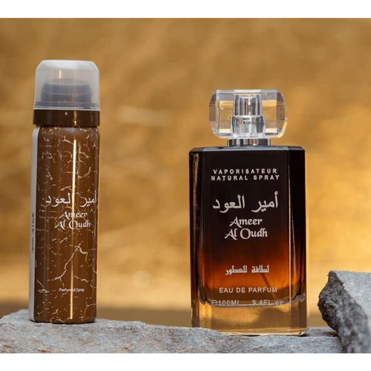 Lattafa Perfumes Collection |Ameer Al Oud Intense Oud & Ameer Al Oudh |EDP-100ML-3.4Oz| Woody, Sweet Oud, Bukhoor |Oriental Perfum. (ameer al oudh)