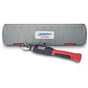 ACDelco ARM601-34 3/8” & ½” Heavy Duty Digital Torque Wrench Combo Kit with Buzzer and LED Flash Notification – ISO 6789 Standards with Certificate of Calibration