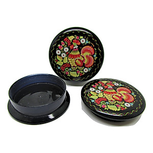 Pierced Republic Rooster Ear Plugs - Acrylic Screw-On - 10 Sizes - Pair (11/16" (18mm))