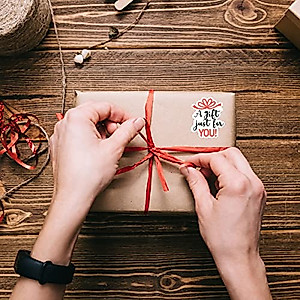 Wailozco A Gift Just for You Stickers,Thank You Stickers,Handmade Stickers,Small Shop Stickers,Envelopes Stickers for Small Business, Online Retailers,Handmade Goods,500 Labels Per Roll
