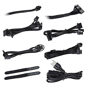 EVGA 110-BQ-0600-K1 600 BQ, 80+ Bronze 600W, Semi Modular, FDB Fan, 3 Year Warranty, Power Supply