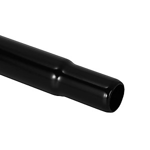 Kamonda Bicycle Seat Post Steel 25.4mm Tube Children Bike Chair Parts Kids Cycling Black Seat Post Black