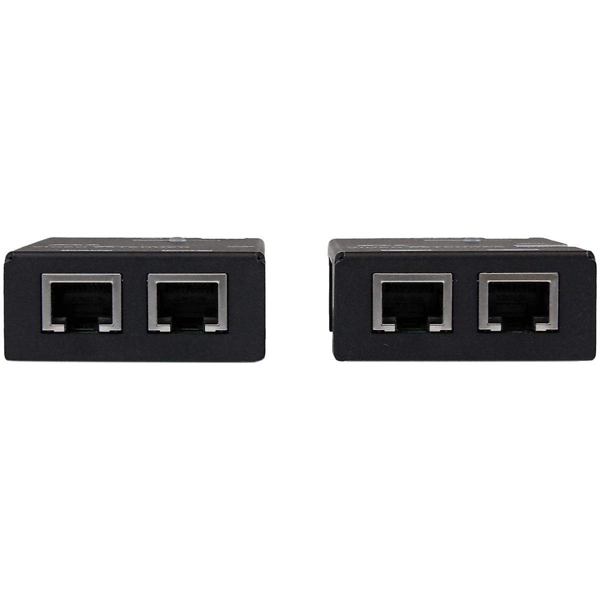 StarTech.com HDMI Over CAT5e / CAT6 Extender with Power Over Cable - 165 ft (50m) HDMI Video/Audio Over Dual Ethernet Cable Extender , TAA (ST121SHD50)