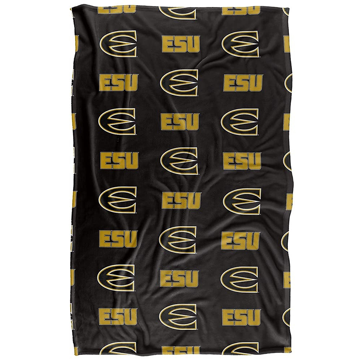 Emporia State University Hornets Blanket, 36"x58", Logo Pattern, Silky Touch Super Soft Throw