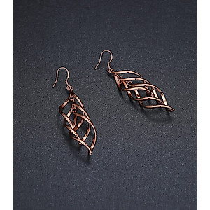 silver and gold tassel earrings long earrings (style 4)