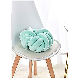 Youjiayi Knot Pillow 14X14 Velvet Christmas Decorative Throw Pillows Knotted Pillows for Couch Chair Cushion Sofa Garden Lumbar Car Throw Pillows